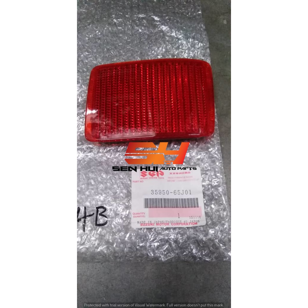 SUZUKI Grand Vitara Rear Bumper Reflector Right RH 35950-65J01 Genuine ...
