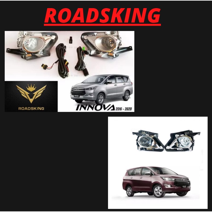 TOYOTA INNOVA 2015~2019 OEM FOG LAMP FOG LIGHT FOGLAMP FULL SET ...