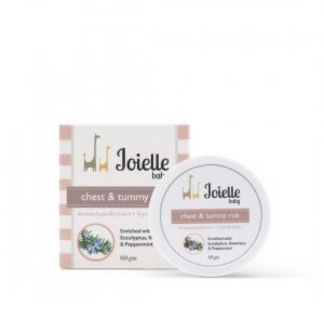 Joielle Baby Chest & Tummy Rub 60g | Shopee Malaysia