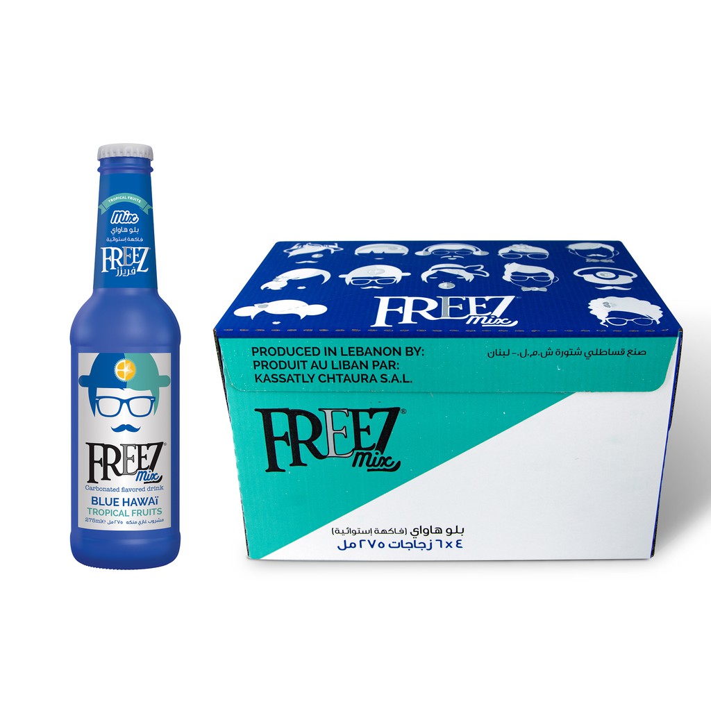 Freez Mix Soda Drinks Blue Hawai 24 bottle | Shopee Malaysia
