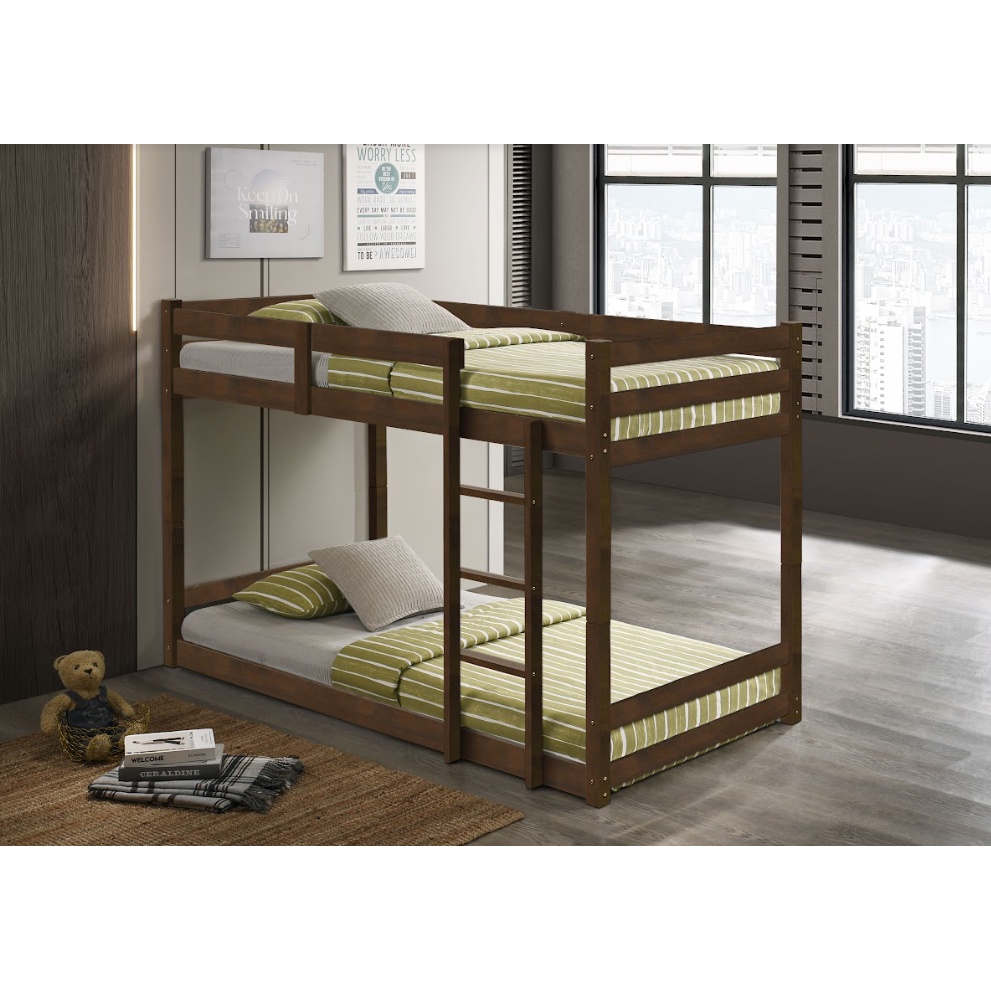 DREAMZ Katil Double Decker Solid Wood Bed Frame Bunk Bed Adult Kids Bed ...