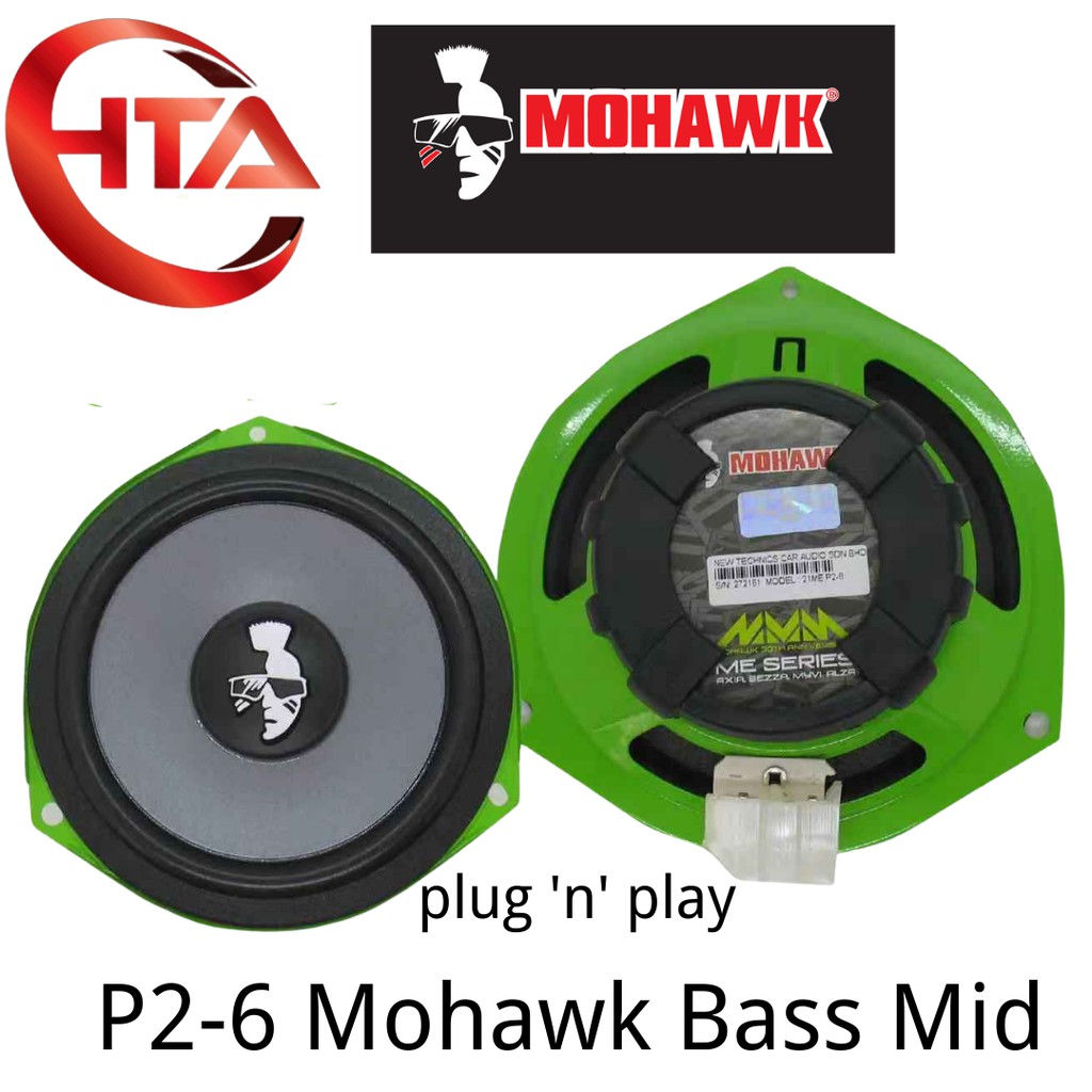 ME-6 Mohawk bass Mid/P2-6 Mohawk Bass Mid/plug 'n' play | Shopee Malaysia