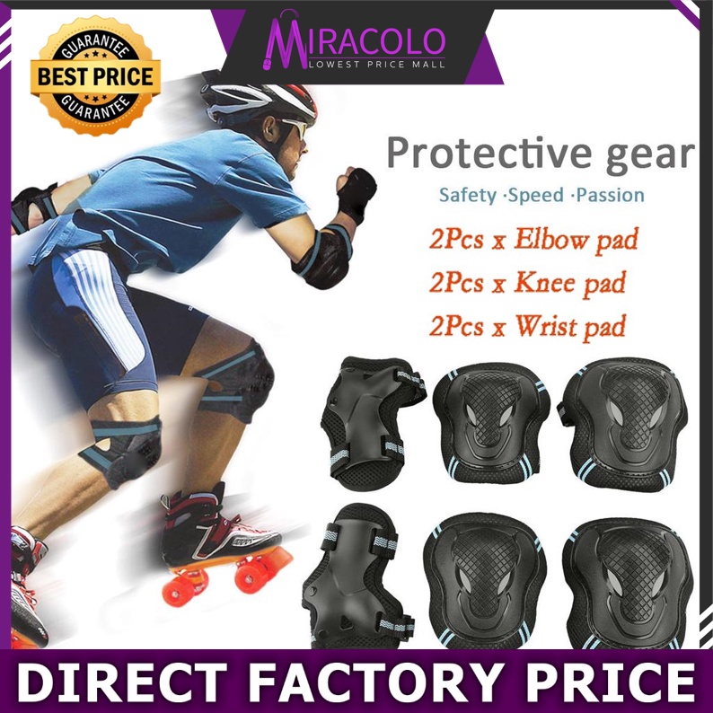 MIRA 6 in 1 Protective Safety Gear Set Multi Sport Safety Gear for ...