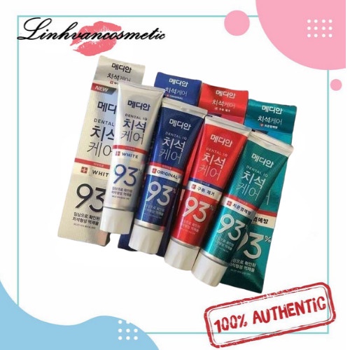 Median Korean Toothpaste dental IQ 93% Helps Whiten Teeth, Reduce ...