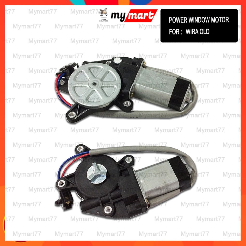 Power Window Motor Right Left Wira Old Door Gear Motor Tingkap Cermin ...