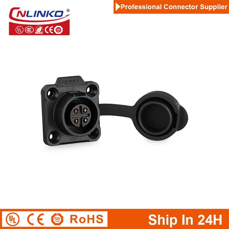 Cnlinko LP16 PBT Plastic Industrial Power Connector 2-9 Pin IP67 ...