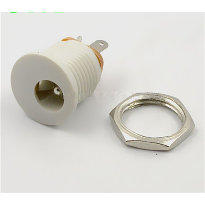 Dc-022 DC power Supply Jack socket with nut power socket 5.5 x 2.1MM ...
