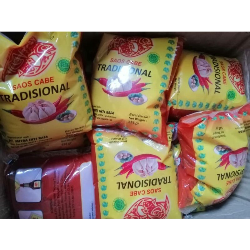SAOS CABE TRADISIONAL/SOS CHILI CAP IKAN TRADISIONAL 625GR PEDAS MANTUL ...