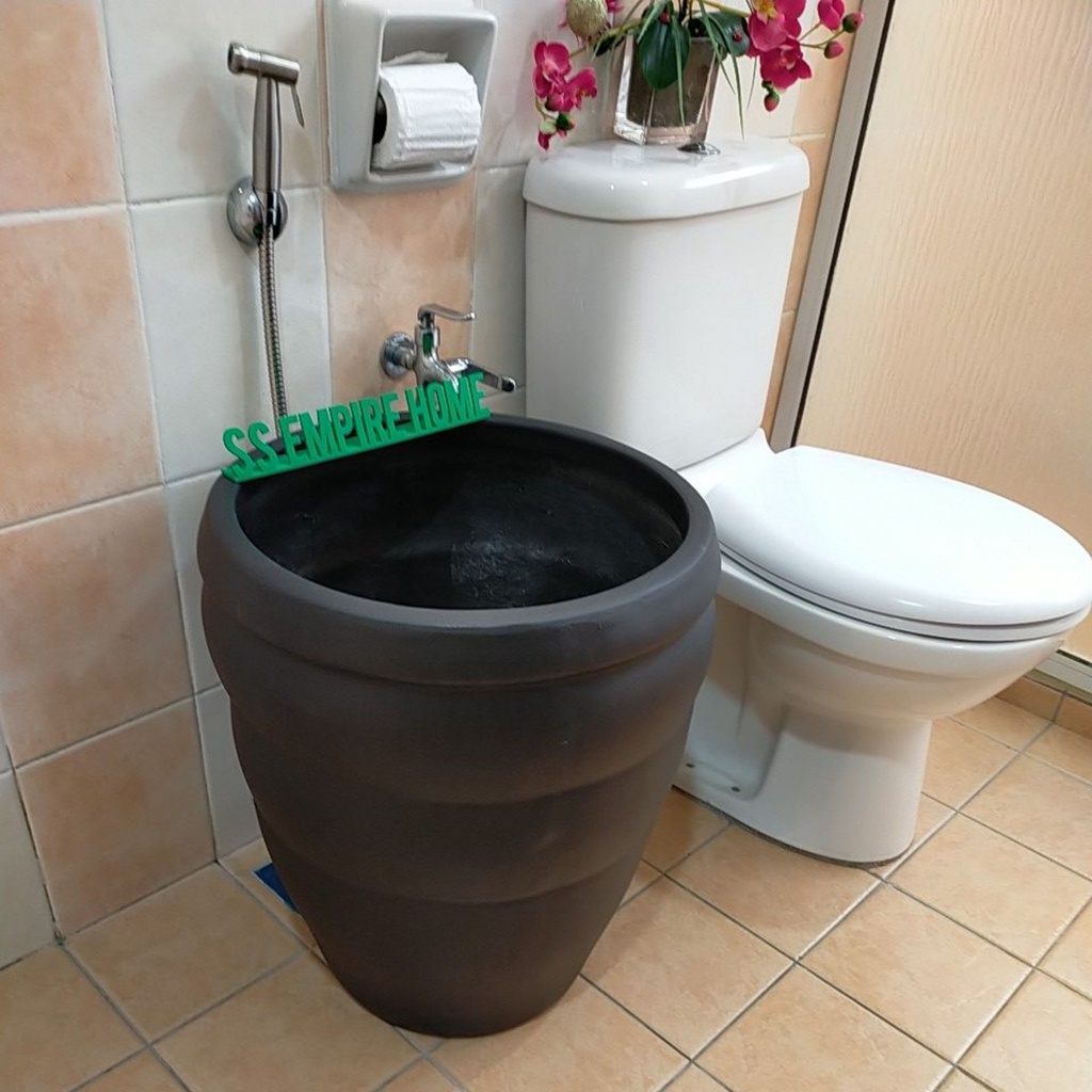 Tempayan TP5 Fiberglass Tangki Simpanan Air Bathtub Tong Mandi Bekas ...