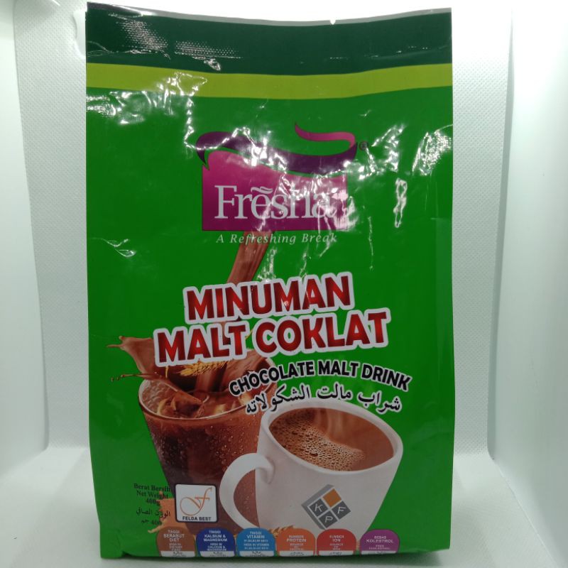 Chocolate Malt Drink Fresha 400g & 900g / Minuman Malt Coklat | Shopee ...