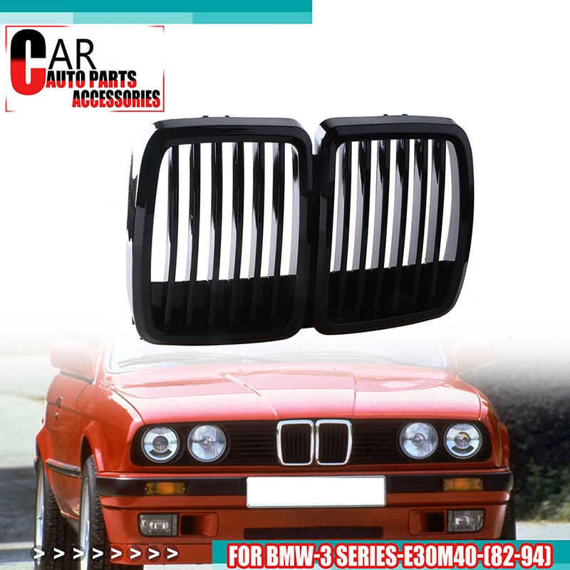 Kidney Front Bumper Grille Inlet Grill Fit For BMW 3 Series E30 Sedan ...