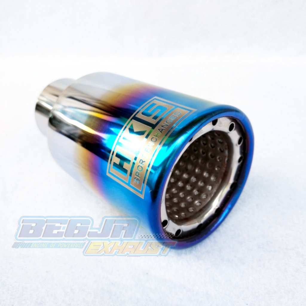 Hks BLUE FIRE Car Exhaust tailpipe Variation Of UNIVERSAL Car Exhaust Ends | Shopee Malaysia