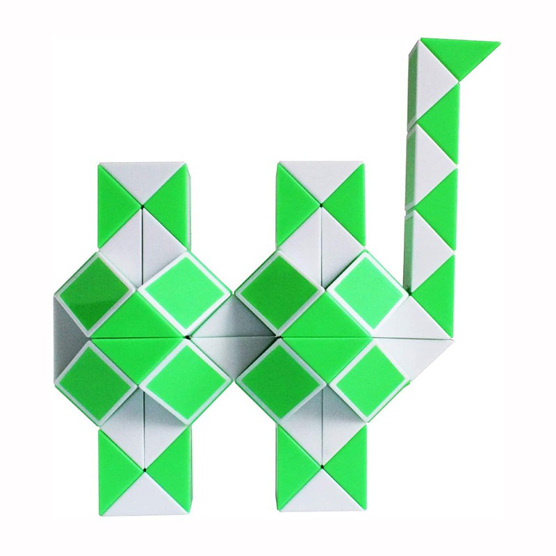 QiYi Magic Snake 24/36/48/60/72 Blocks Variety Magic Ruler Cube Puzzle ...