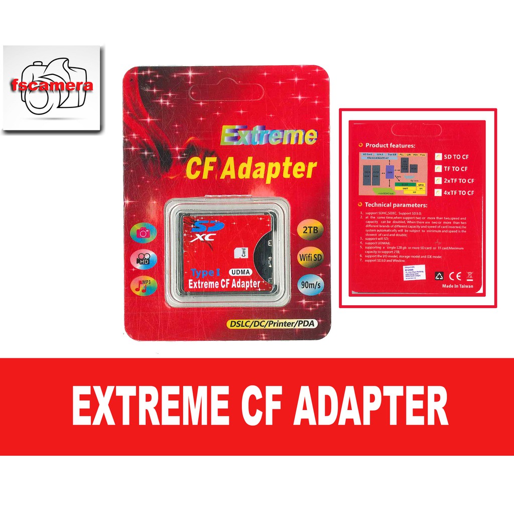 SD CARD TO CF CARD ADAPTER | Shopee Malaysia