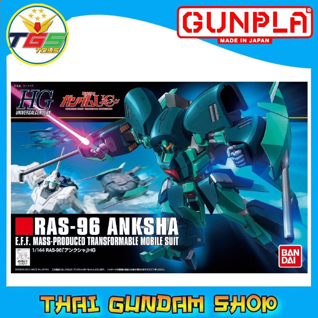 TGS HG RAS-96 Anksha Modello (HGUC)(Gundam Model Kits) | Shopee Malaysia