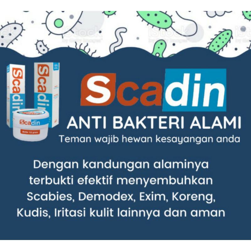 Scadin Ointment Cream Natural Natural Organic Spray Spray Anti Scabies ...