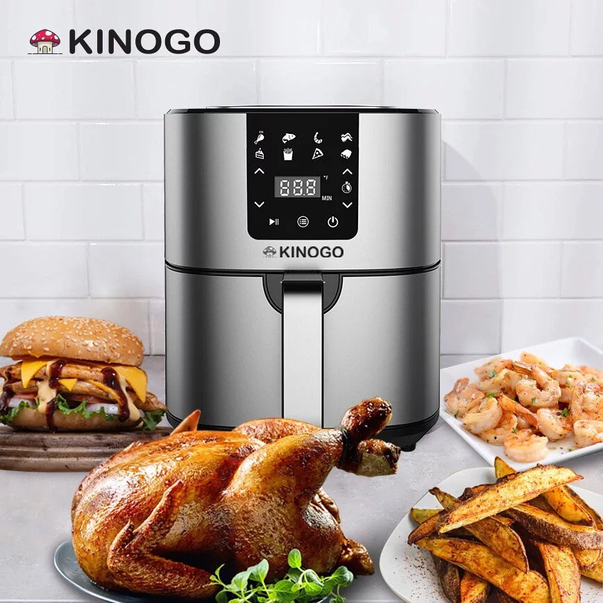Kinogo Air Fryer 6.5L Cook Easy Oil Free Healthy Electric Household ...