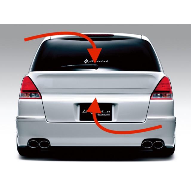 Honda Odyssey rb1 rb2 rb3 rear top roof center tailgate tail gate ...