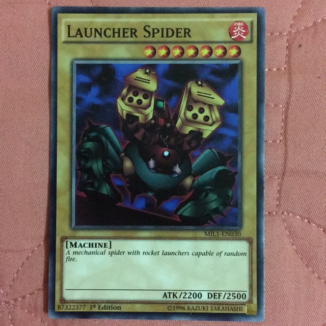 Yugioh Card - Launcher Spider (Real Card) | Shopee Malaysia