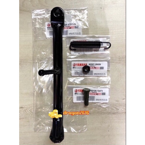 🔥YAMAHA RXZ SIDE STAND ORIGNAL HLY FULL SET Spring&Skru&Nut RXZ side ...