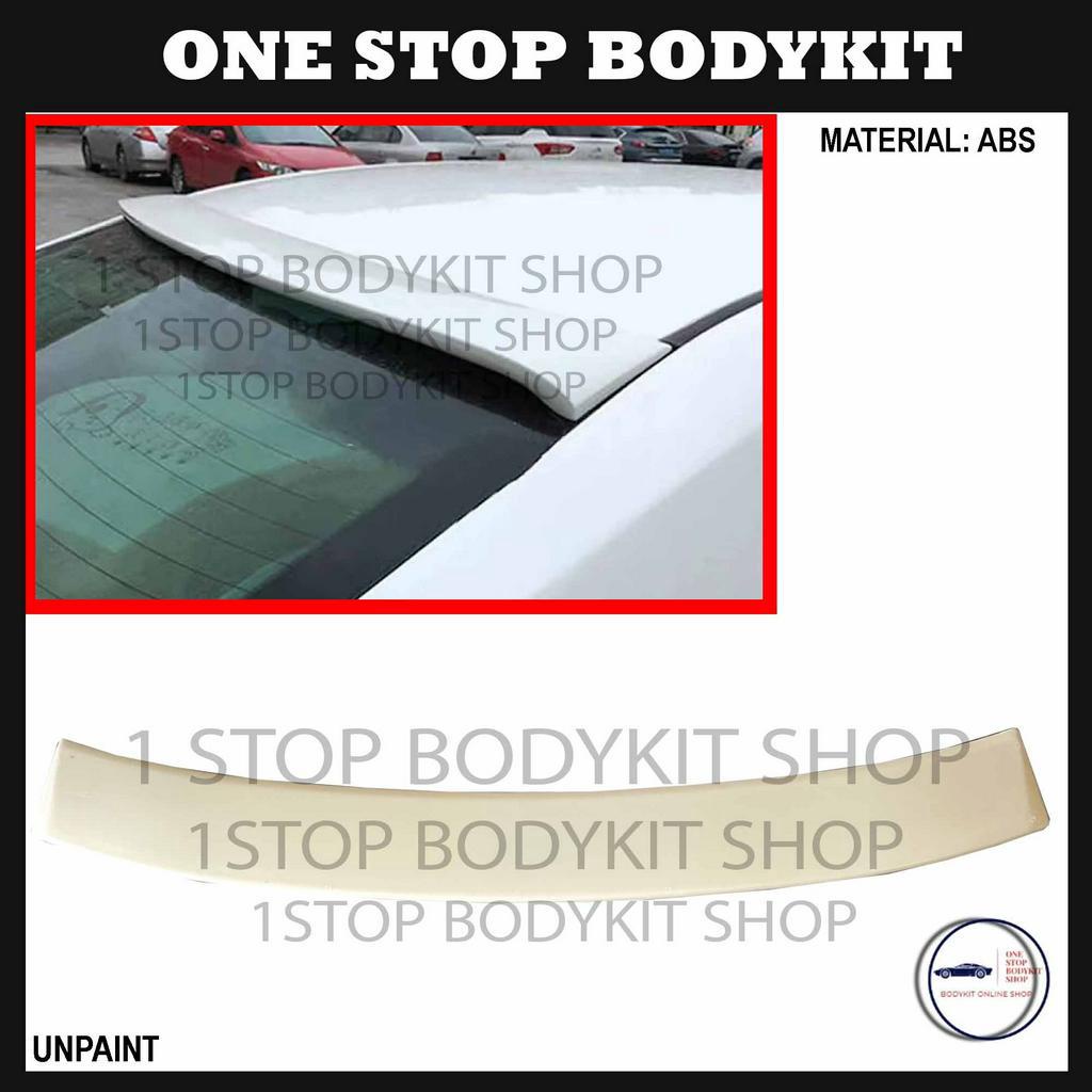 TOYOTA COROLLA ALTIS 2012 REAR ROOF WING SPOILER ABS SKIRT LIP BODYKIT ...