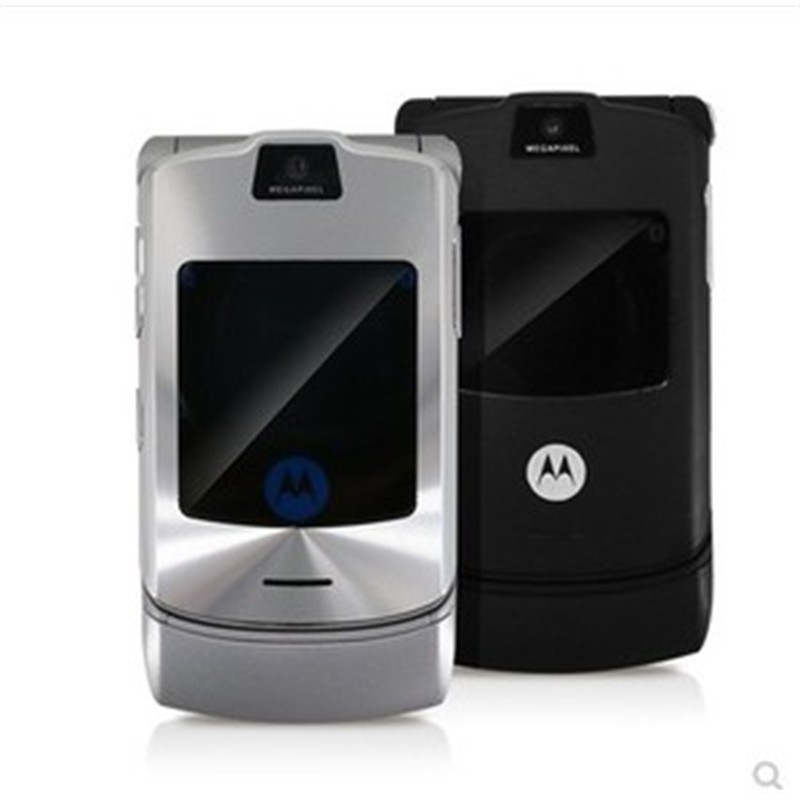 Motorola Razr V3 100% Original V3 World Version Flip GSM Quad Band ...