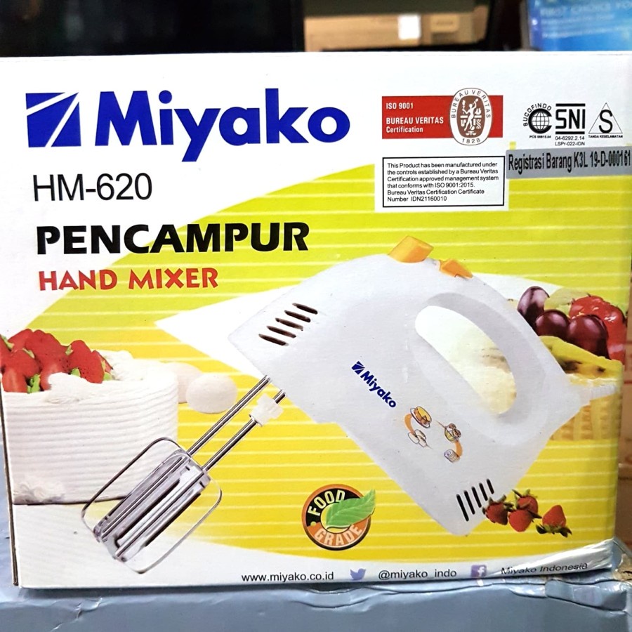 Miyako MIXER HM620 HM 620 CAKE MIXER MIYAKO HAND MIXER MIXER MIXER ...
