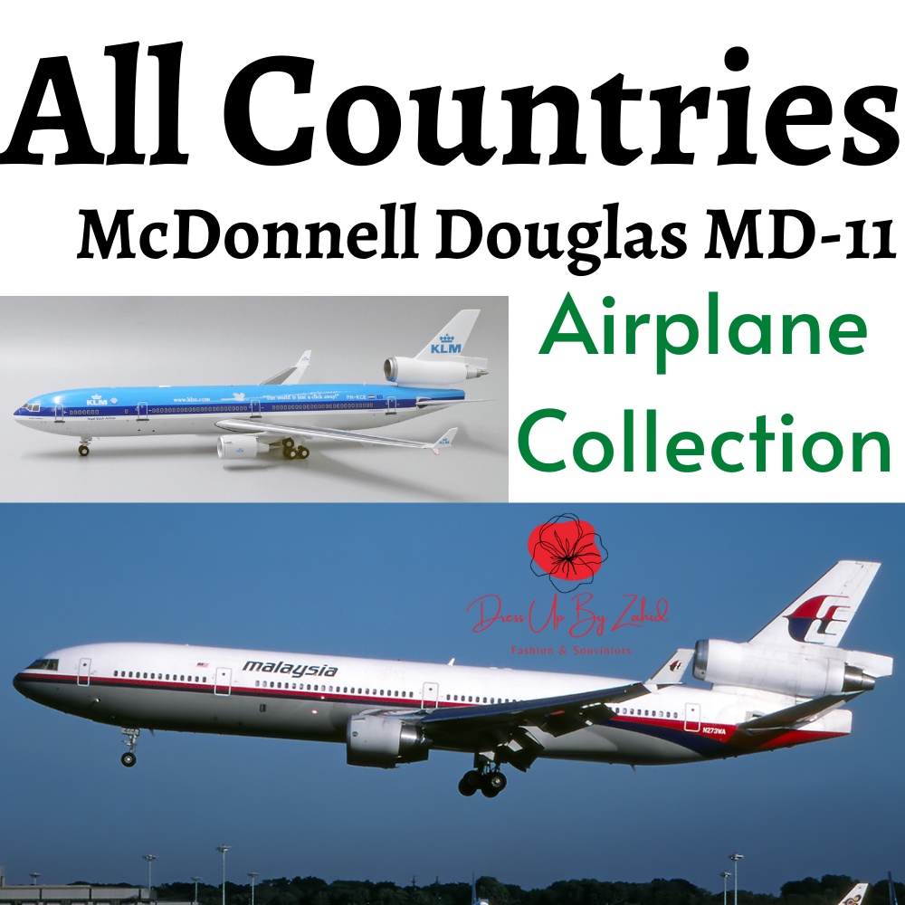 New Arrival 🛫All Countries Mcdonnell Douglas md-11 Airplane Collection ...