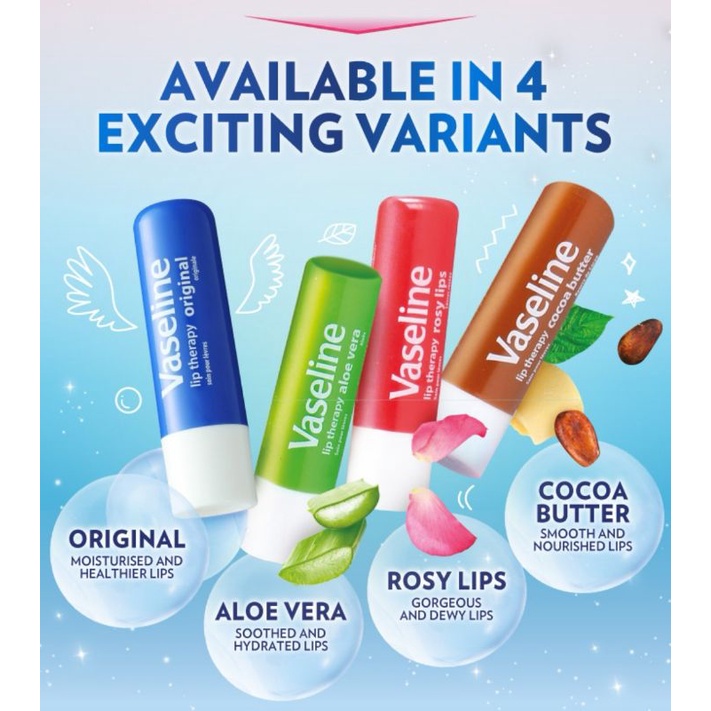 Vaseline Lip Therapy Stick (4.8g) | Shopee Malaysia