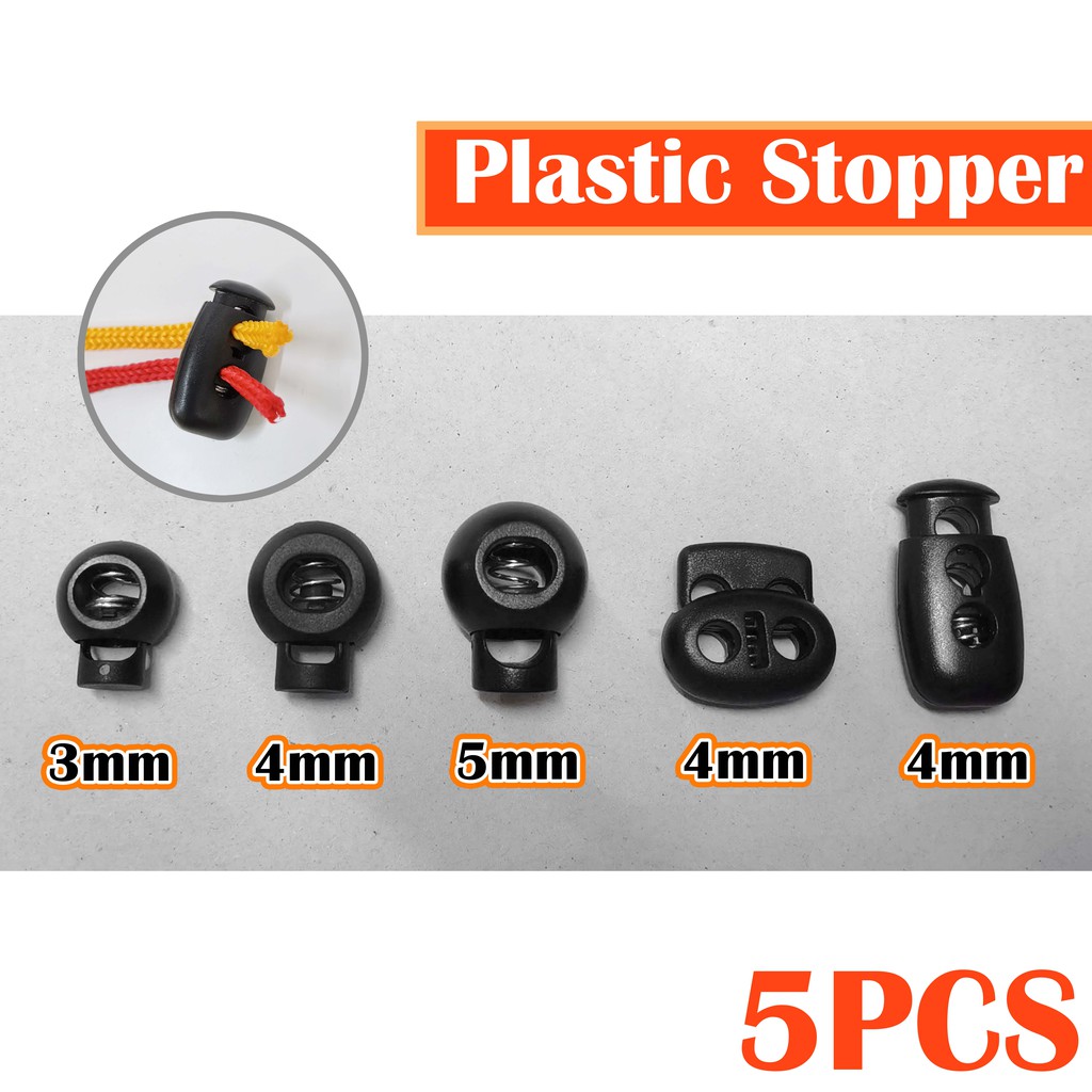 Plastic Stopper String Bag Stopper Tali Seluar Stopper Cord Tracksuit ...