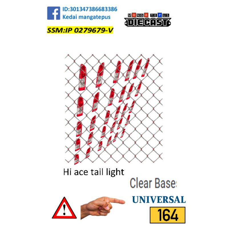 hotwheels tomica decal hi ace clear base decal | Shopee Malaysia