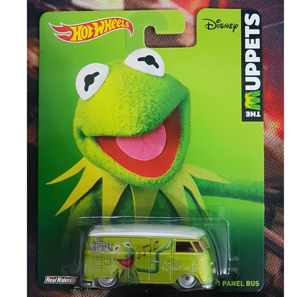 HOTWHEELS RETRO MOVIE COLLECTION THE MUPPETS VOLKSWAGEN T1 PANEL BUS ...