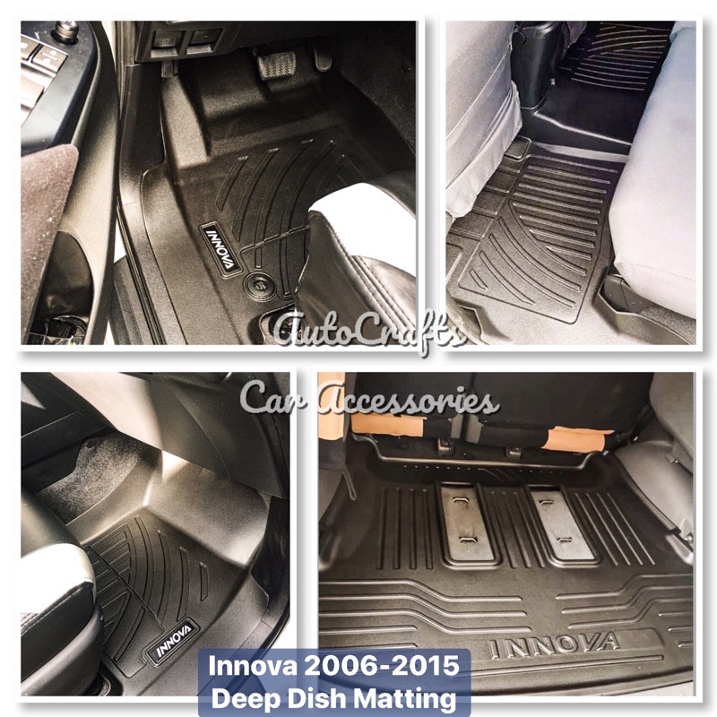 TOYOTA INNOVA 2006-2015 DEEP DISH MATTING | Shopee Malaysia