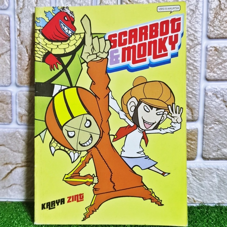 PRELOVED 』Komik "Scarbot & Monky" (Gempak Starz / GempakStarz) Karya ...
