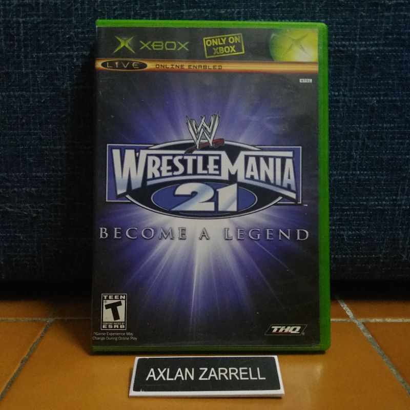 XBOX Wrestle Mania 21 Become A Legend (Please Chat With Me 1st To ...