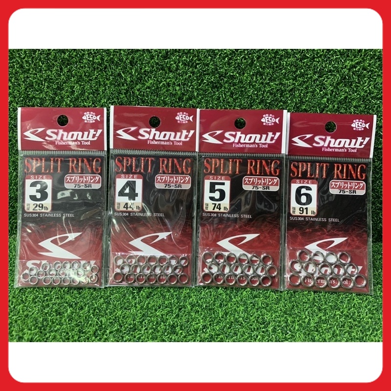 Shout SUS304 Stainless Steel Split Ring (Ref: 75-SR) | Shopee Malaysia