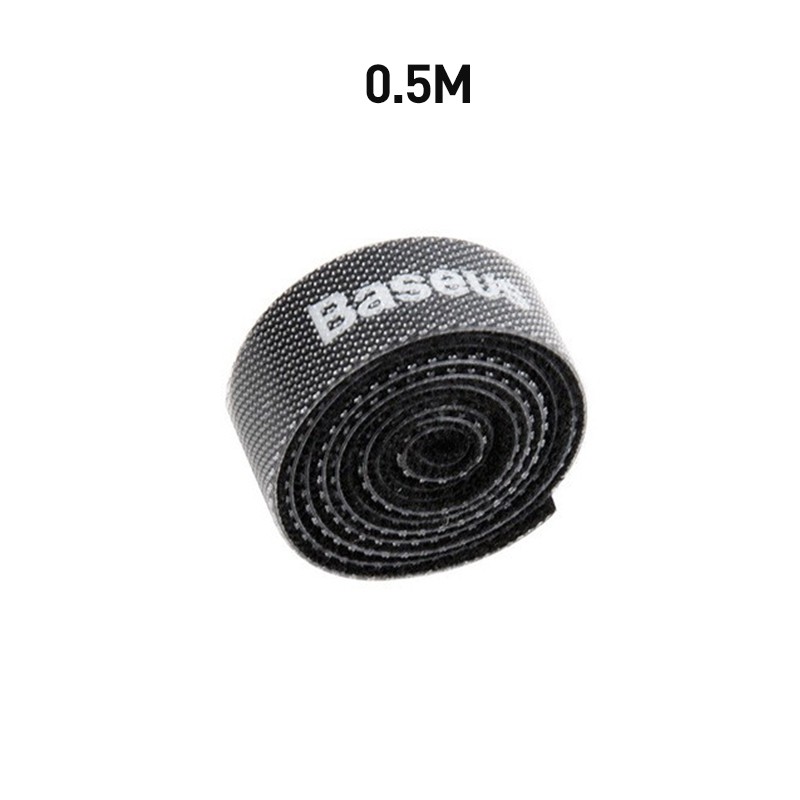 Baseus Velcro Strap Reusable Cable Tie Fastening Tape Wire Magnetic ...