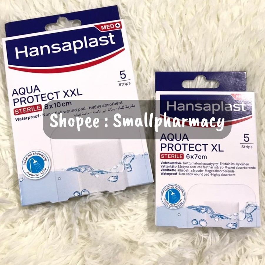 Hansaplast Aqua Protect XL Sterile 6x7cm / Aqua Protect XXL Sterile ...