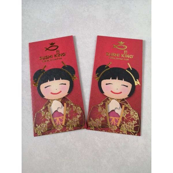 CNY Angpao Red Packet Limited Edition by Sushi King | Shopee Malaysia