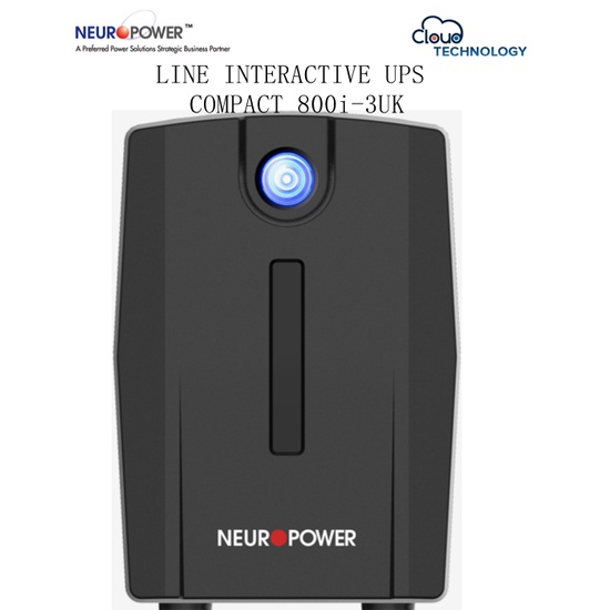 NEUROPOWER COMPACT 800i-3UK LINE INTERACTIVE UPS/POWER SUPPLY | Shopee ...