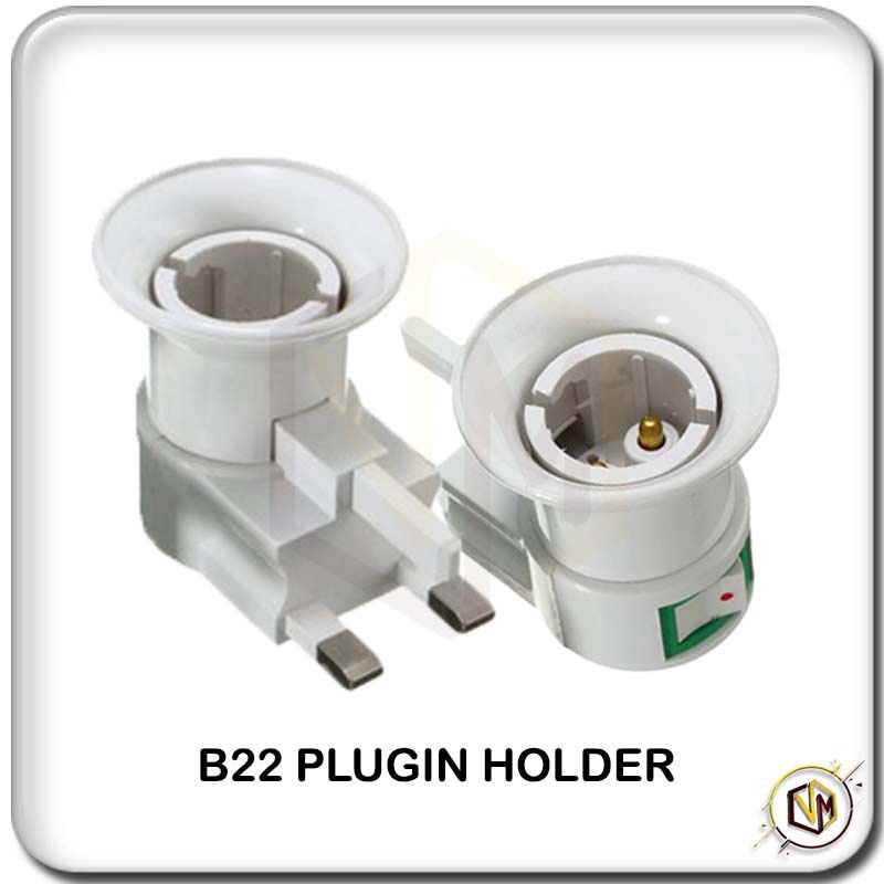 High Quality Lamp Base Bulb Holder Wedge Holder Batten Lampu PLC to E27 ...