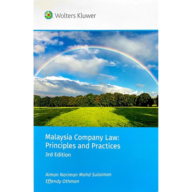 Malaysia Company Law: Principles and Practices 3rd Edition 2021 ...