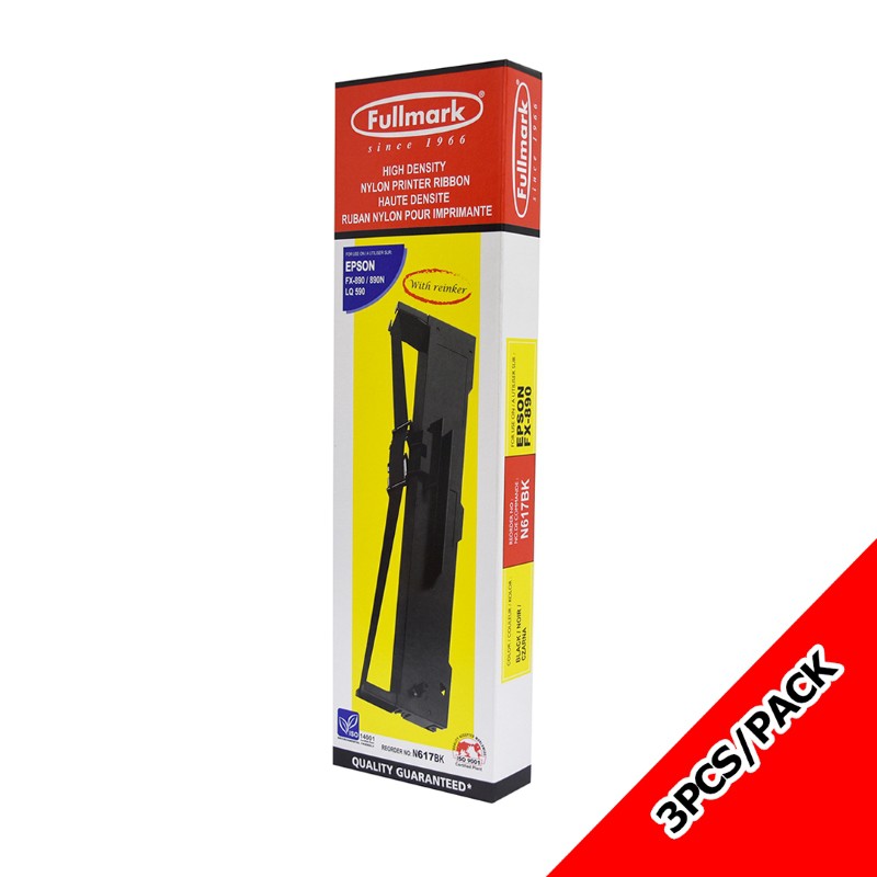 Fullmark Epson LQ590 / LQ 590 / LQ 690 / FX 890 / FX890 Printer Ribbon ...