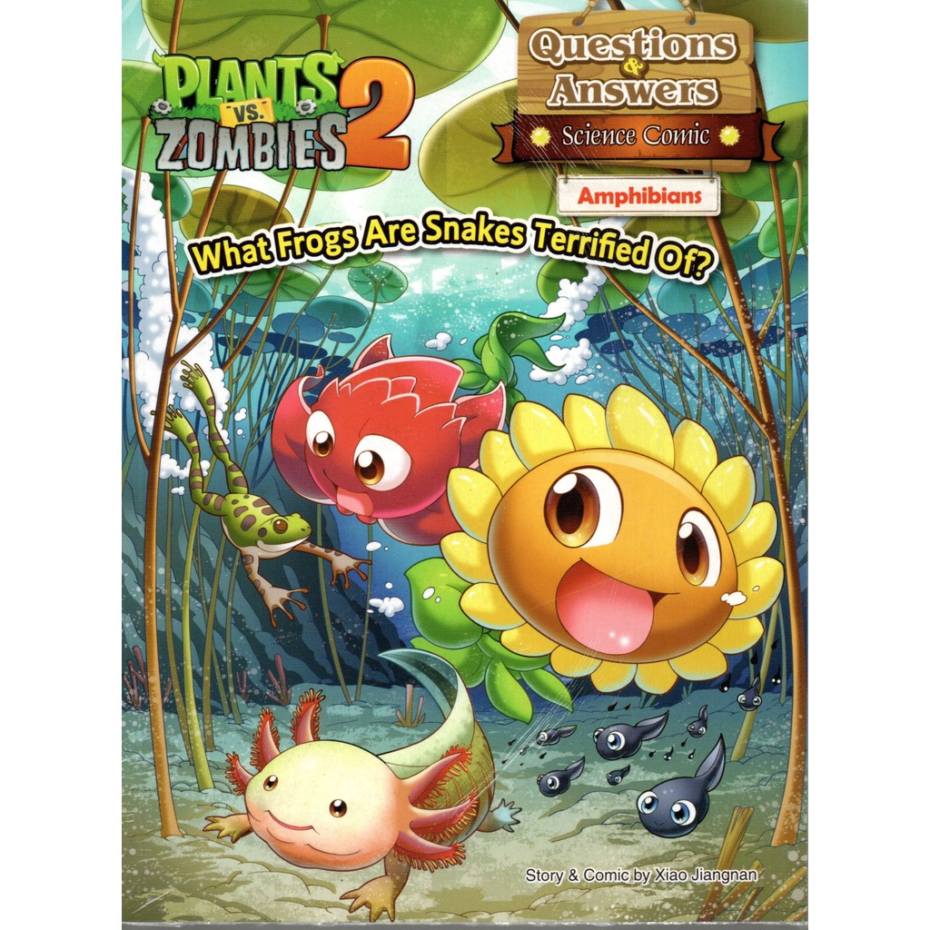 PLANTS VS ZOMBIES- QUESTIONS & ANSWER SCIENCE COMIC (ENGLISH VERSION ...