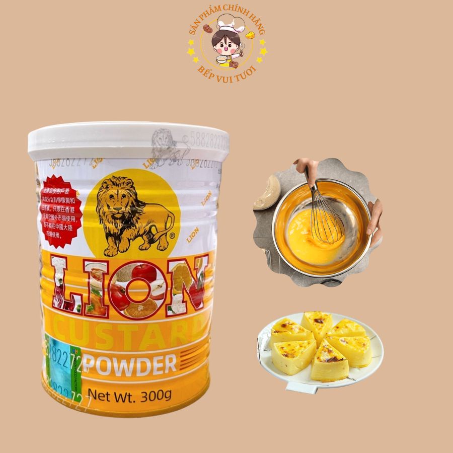 Lion powder, genuine imported custard powder 300g | Shopee Malaysia