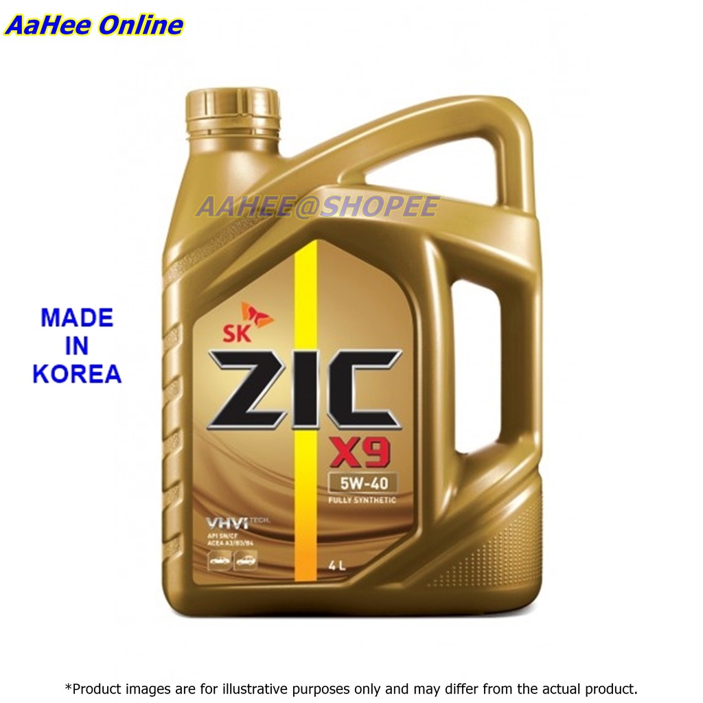 4L HYUNDAI XTeer 5W40 5W50 100% Synthetic GASOLINE Ultra Protection ...