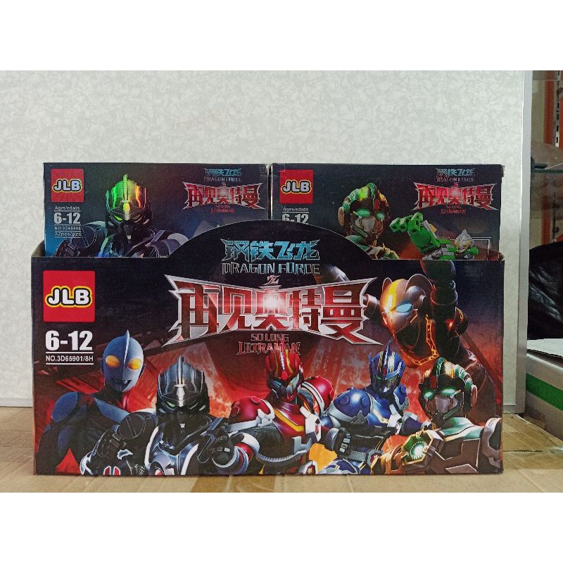 JLB dragon force so long Ultraman 3d6590(1-8) set Minifigures Building ...