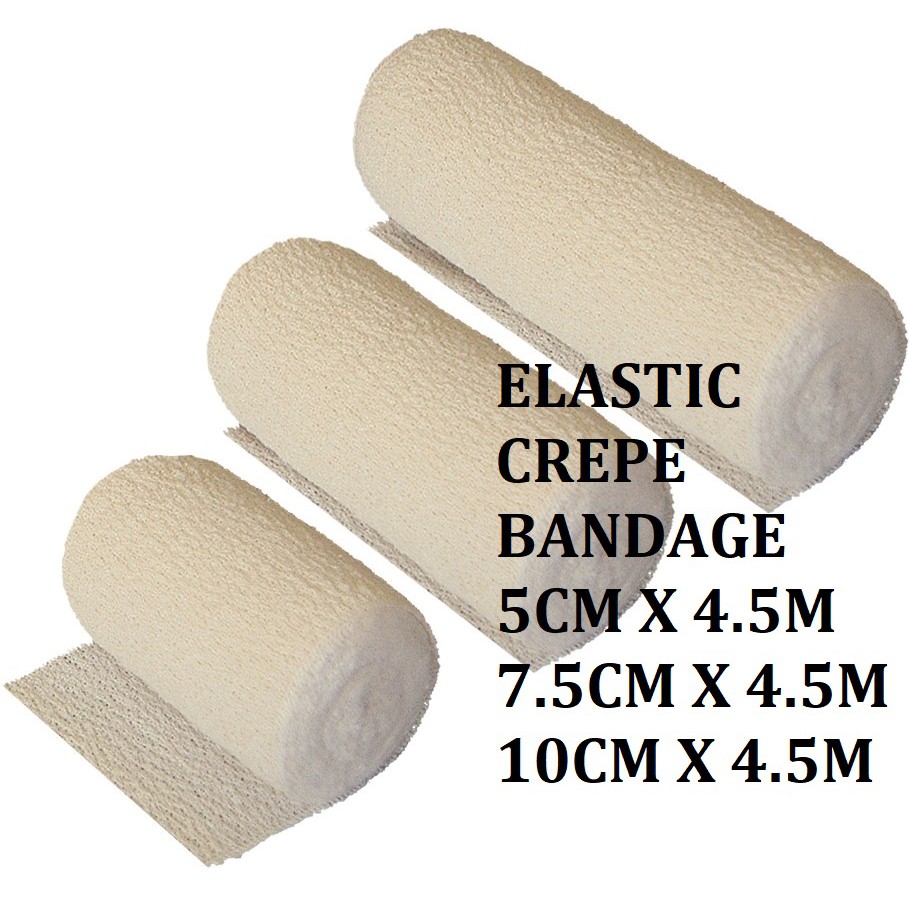 NEXCARE FABRIC ROLL DRESSING / ELASTIC CREPE BANDAGE 5CM / 7.5CM / 10CM ...