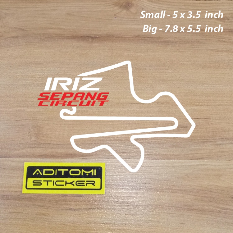 Proton Iriz Sepang Circuit diecut sticker Gen2 | Shopee Malaysia