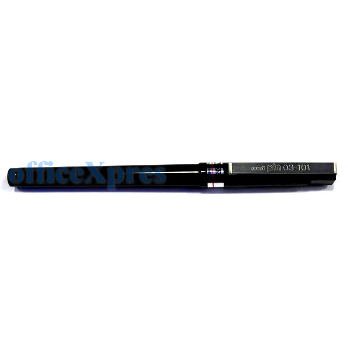 HITAM Pen / Uni Pin Boxy Ballpoint / UniPin Boxy Pen / Mitsubishi Pen ...